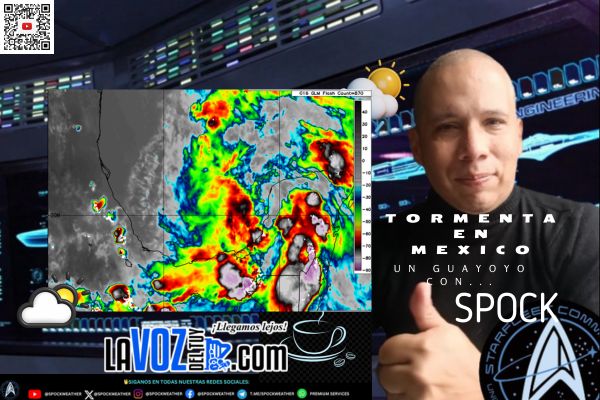 UN GUAYOYO CON SPOCK - TORMENTA EN MÉXICO - La Voz del Tuy