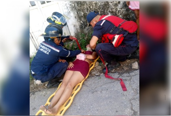 Derrape en Moto dejó una mujer lesionada en Santa Teresa del Tuy - La ...