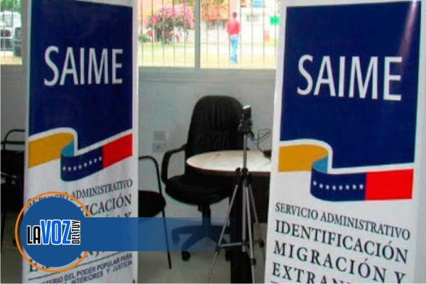 SAIME anuncia Jornada masiva de cedulación a partir de este 3 de ...