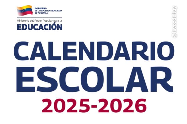 MPPE publica Calendario Escolar 2025-2026 para el sistema educativo ...